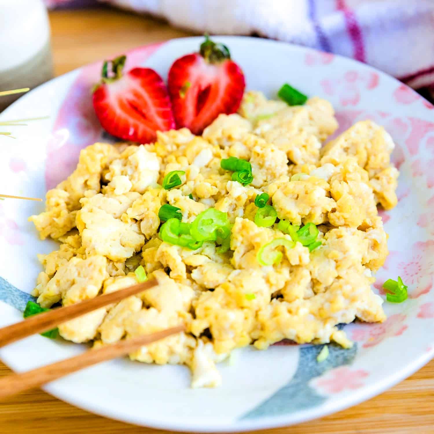 Japanese Scrambled Eggs | 3 Minutes