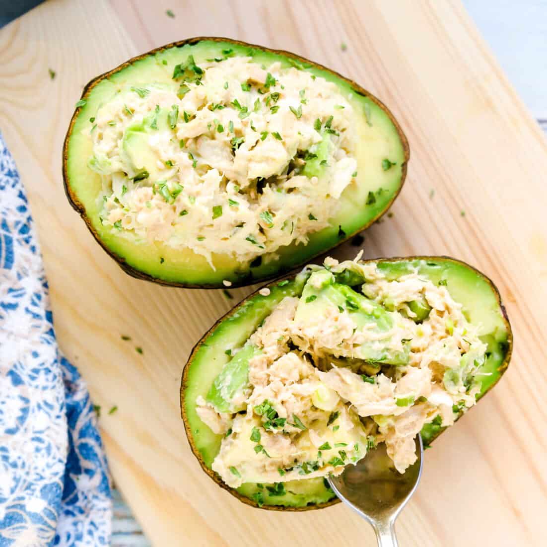 Avocado Stuffed Crab Bowl | 5 Minutes