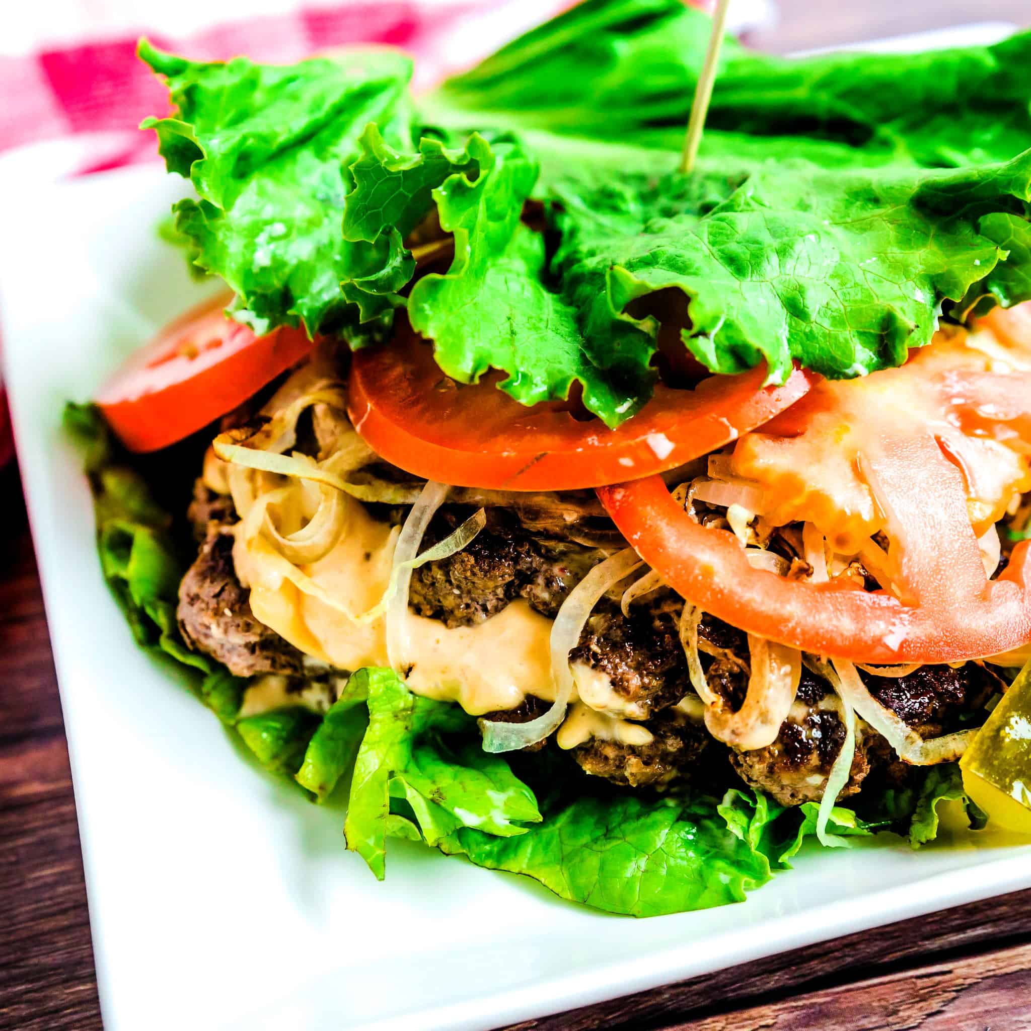 Protein Smash Burger w Spicy Garlic Mayo | 10 Minutes