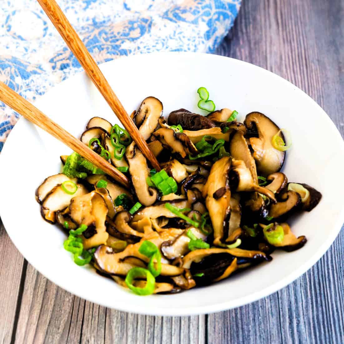 Sauteed Shiitake Mushrooms | 3 Minutes