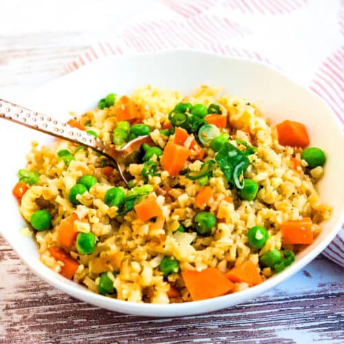 Garlic Butter Vegetable Fried Rice | 7 Minutes