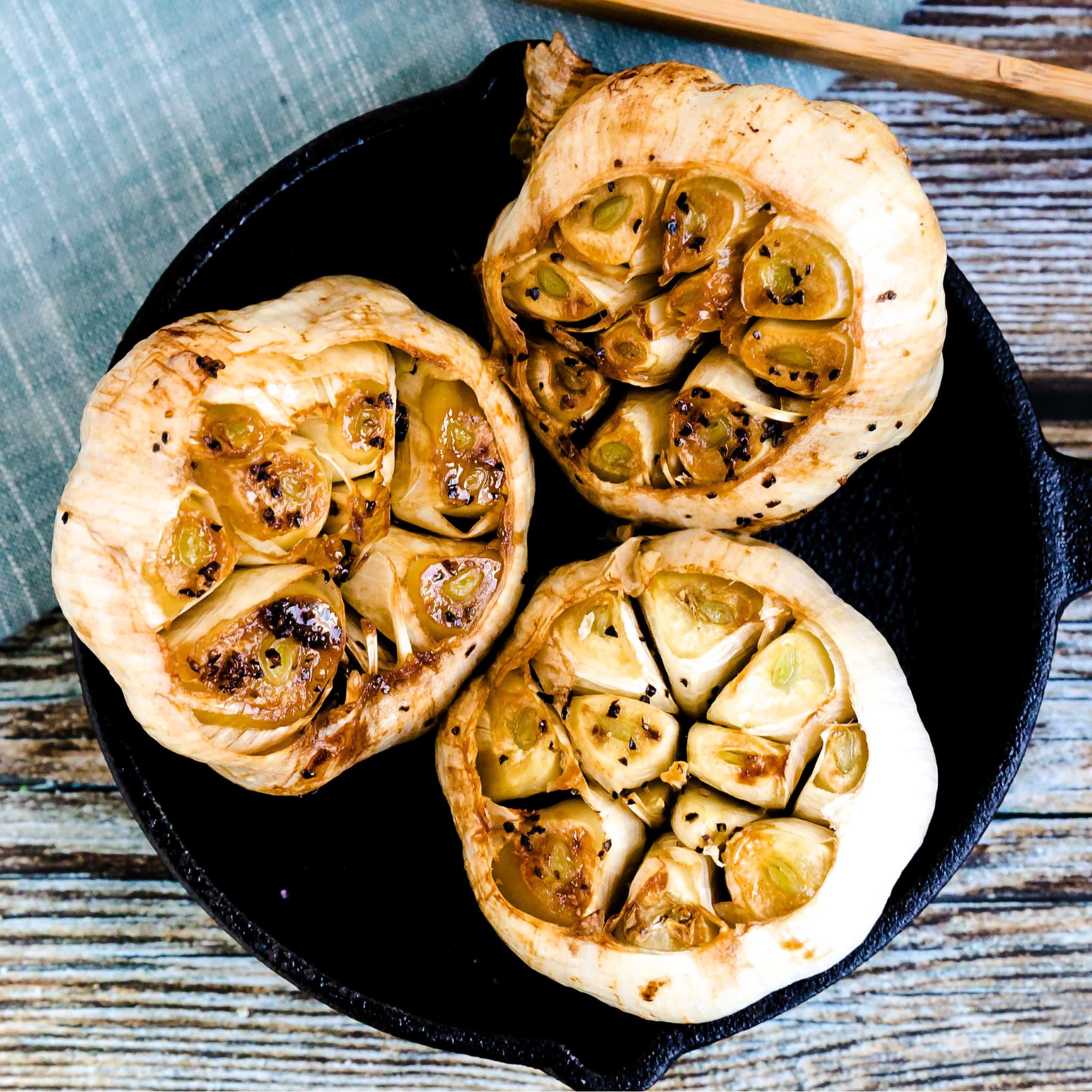 Japanese Style Roasted Garlic Bulb | 40 Minutes