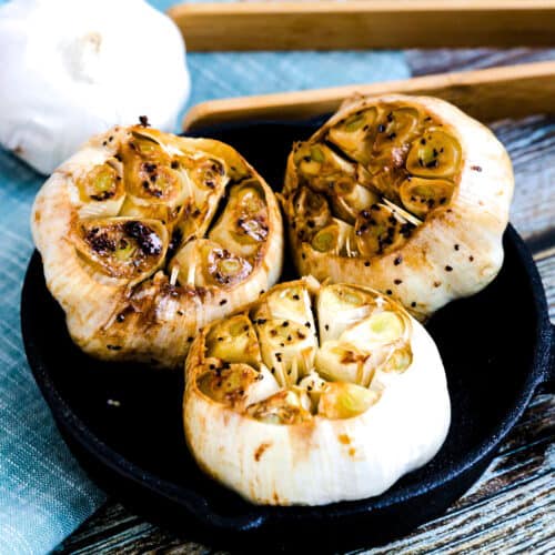Japanese Style Roasted Garlic Bulb | 40 Minutes