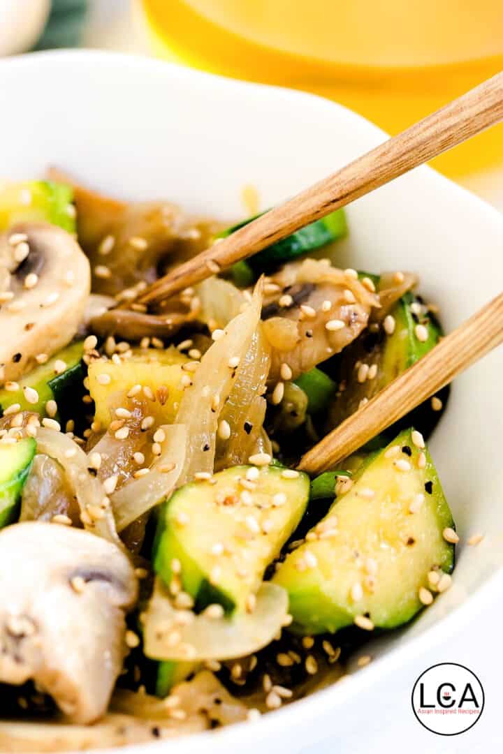 Garlic Butter Vegetable Stir Fry | 7 Minutes