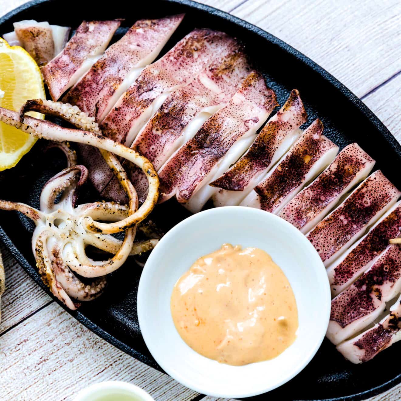 Japanese Grilled Squid | 10 Minutes