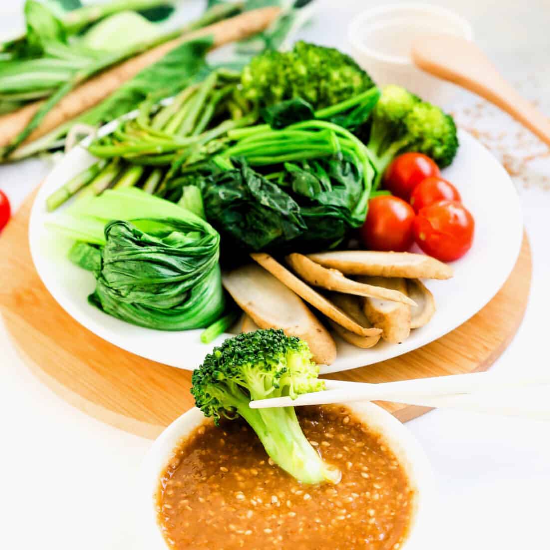Asian Steamed Vegetables | 15 Minutes