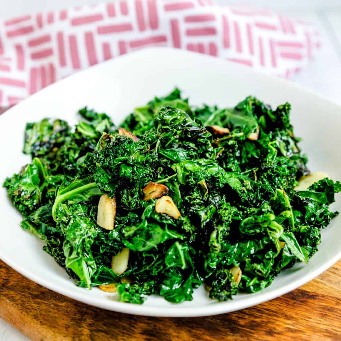Garlic Kale Stir Fry | 4 Minutes