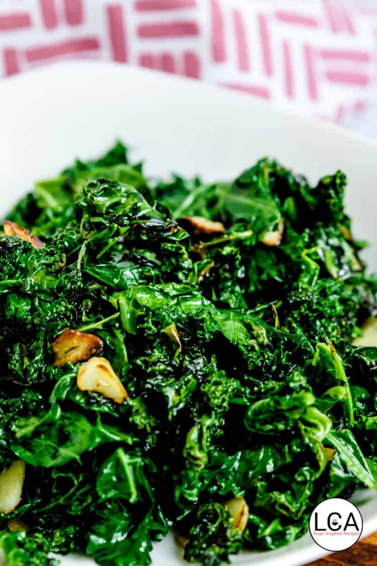 Garlic Kale Stir Fry | 4 Minutes