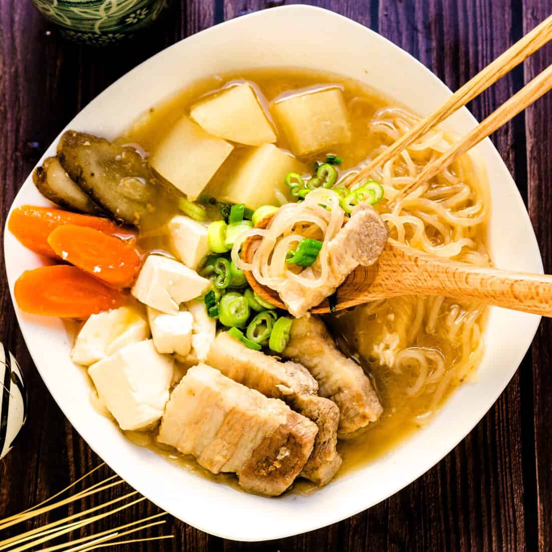 Tonjiru Pork Miso Soup | 30 Minutes