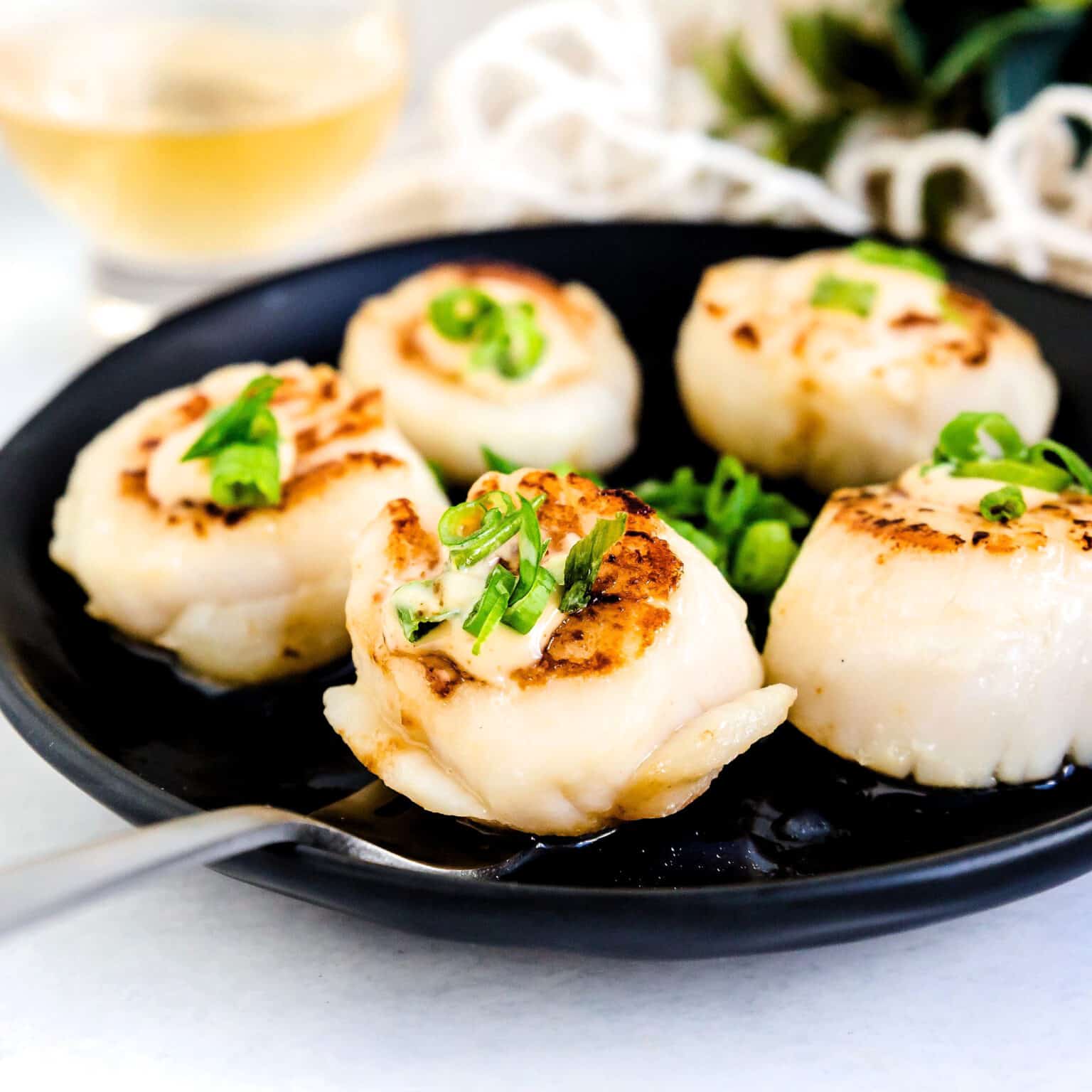 Pan Seared Japanese Style Scallops | 10 Minutes