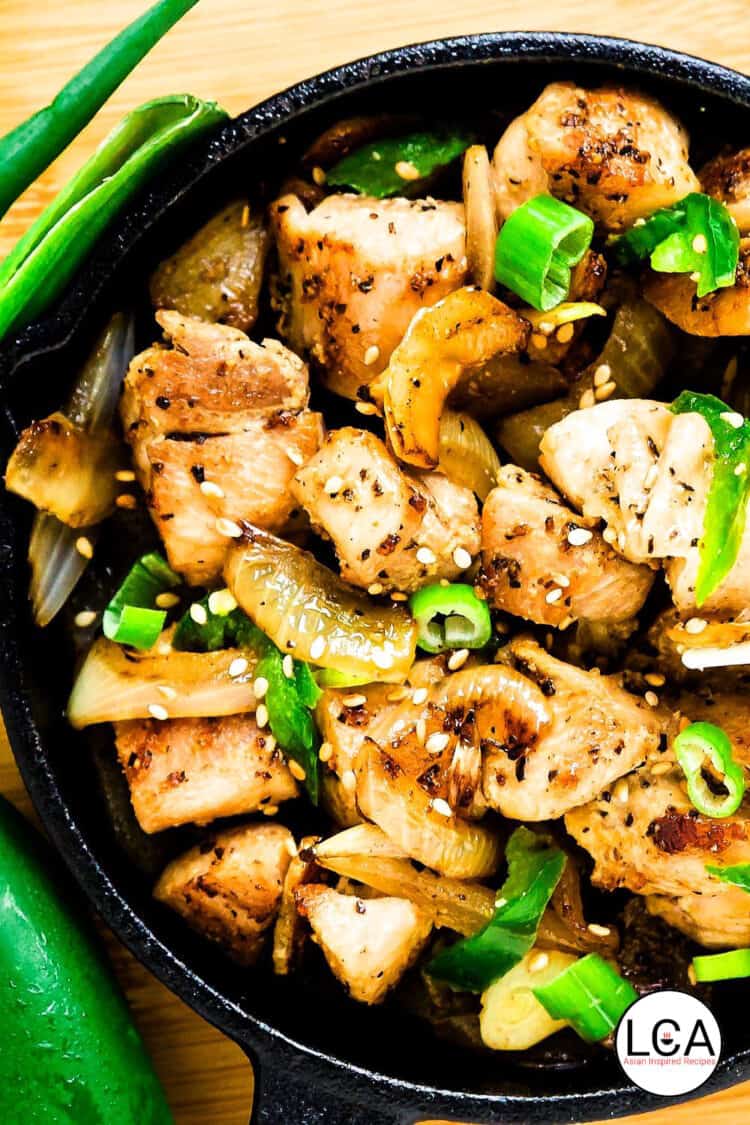 Chicken Sesame Oil Stir Fry | 10 Minutes