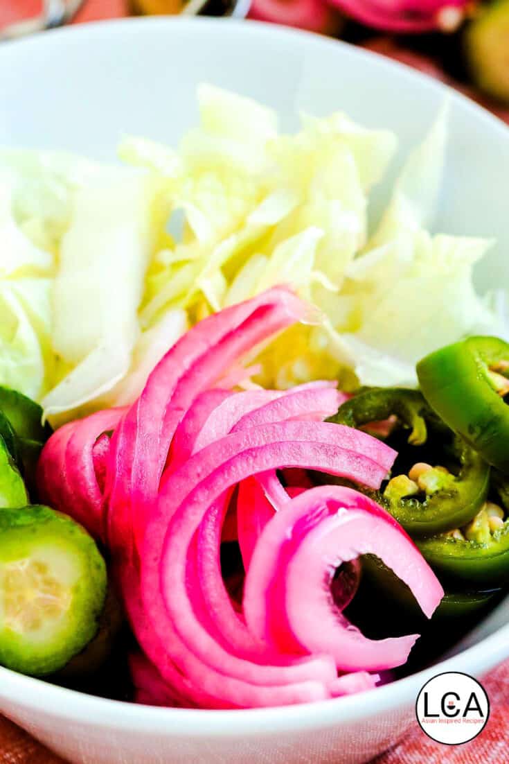 Asian Pickled Vegetables | 12 Hours