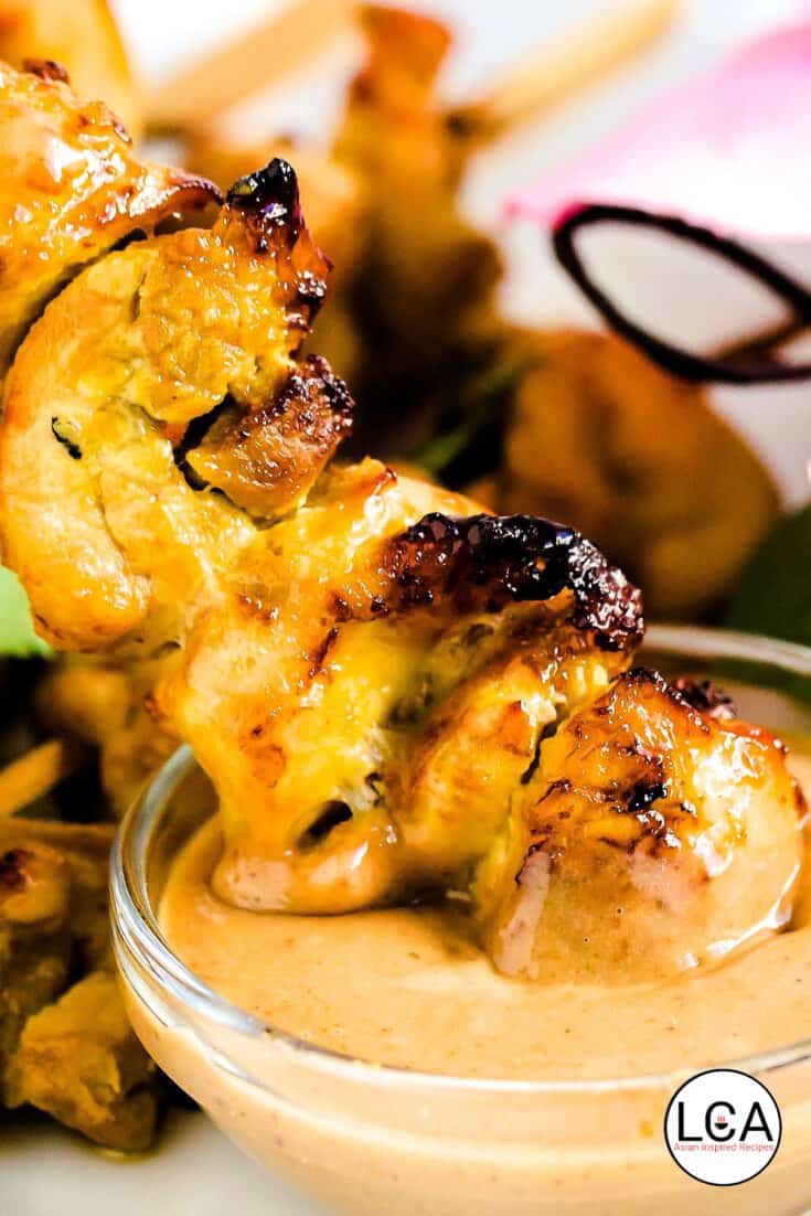 Chicken Satay with Peanut Sauce | 75 Minutes
