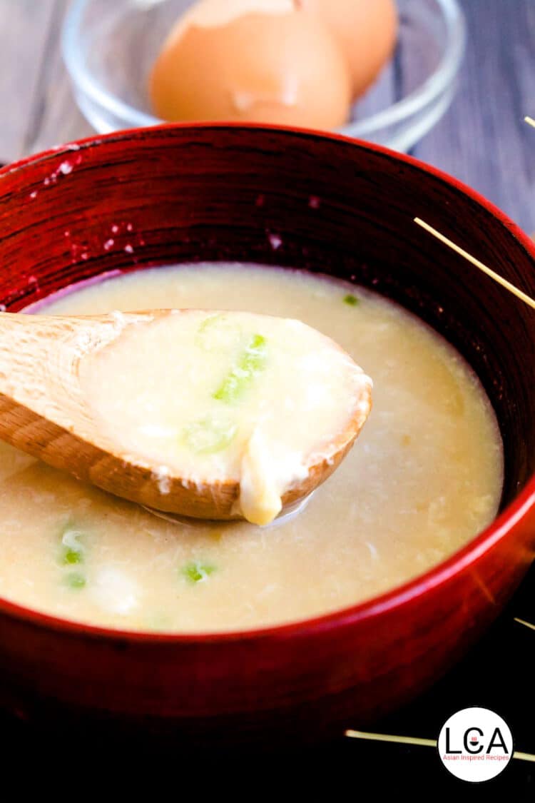 Egg Drop Miso Soup | 10 Minutes