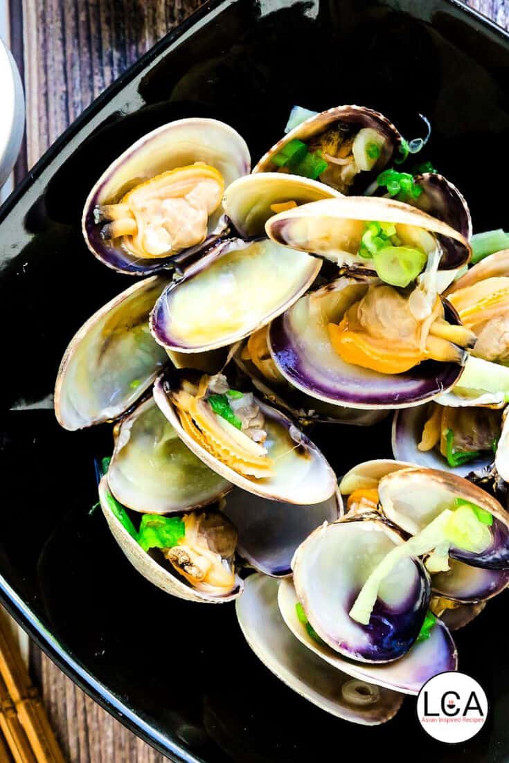 Japanese Steamed Clams | 5 Minutes
