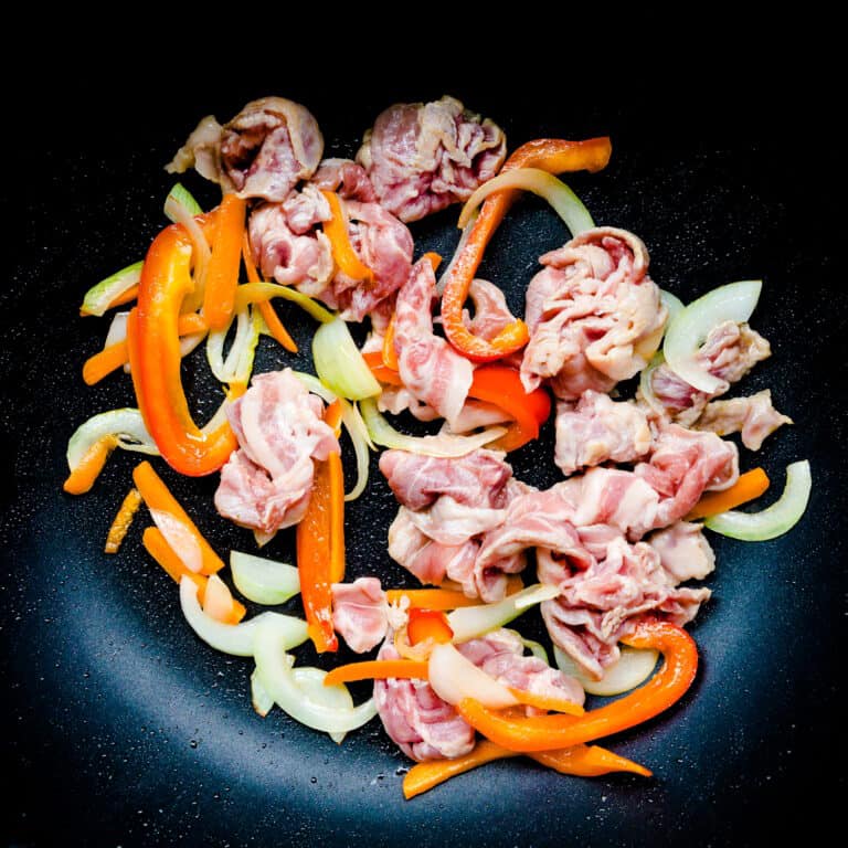 Pork and Vegetable Stir Fry | 10 Minutes