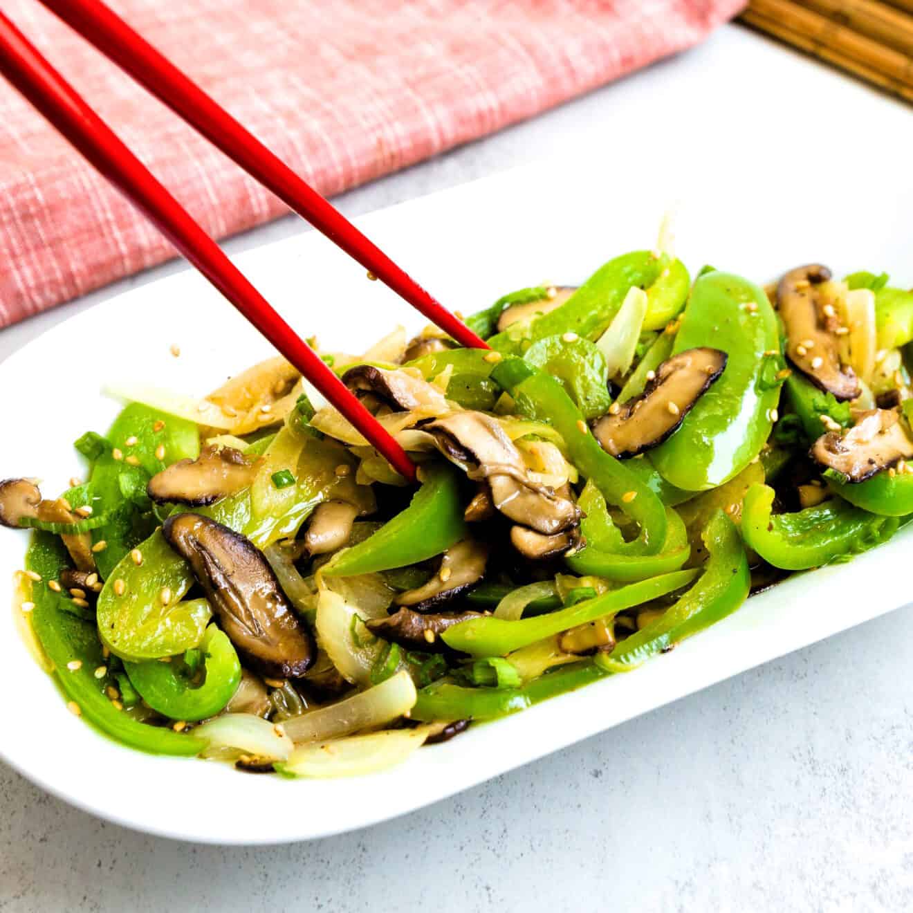 Shiitake Stir Fry | 8 Minutes