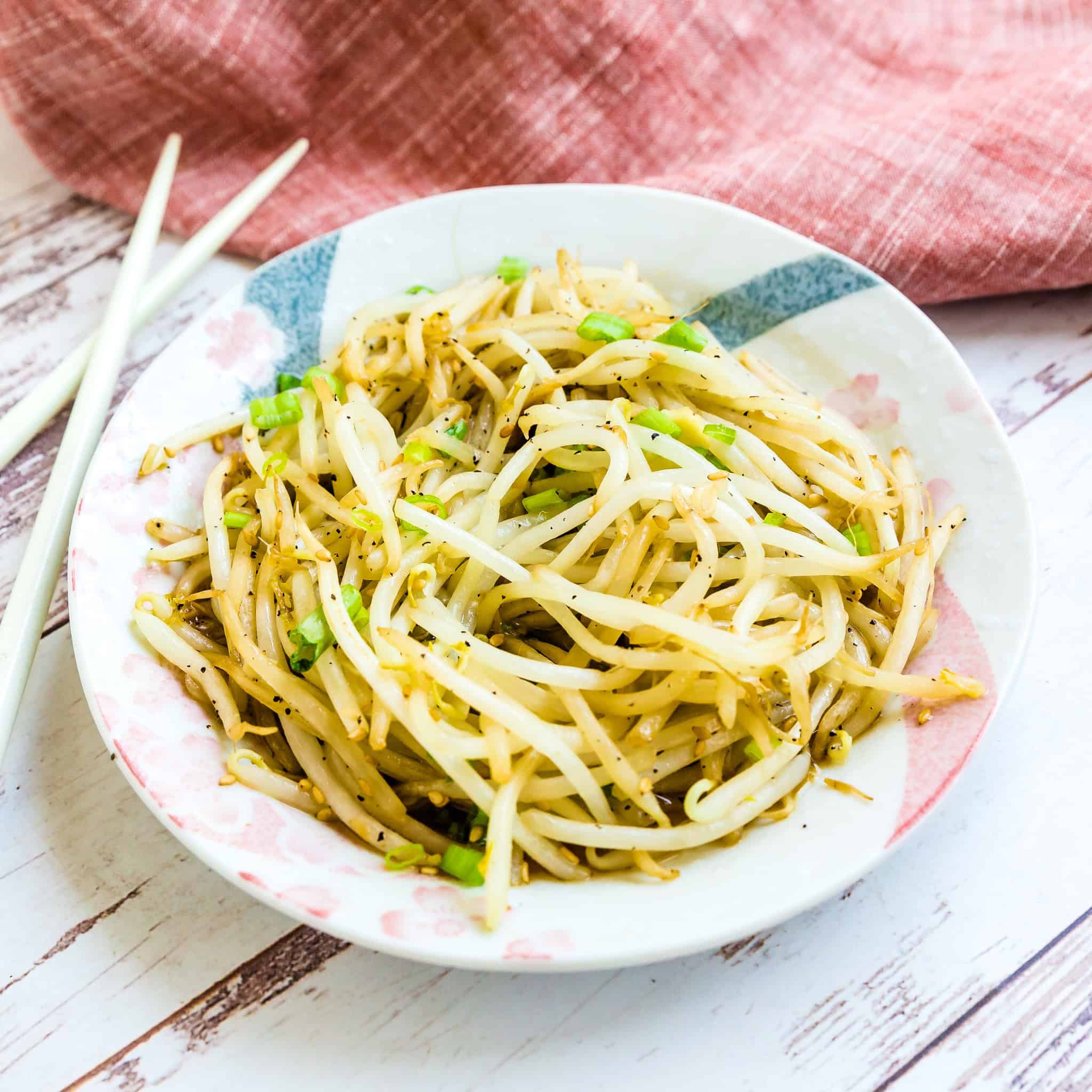 Japanese Bean Sprout Stir Fry | 5 Minutes