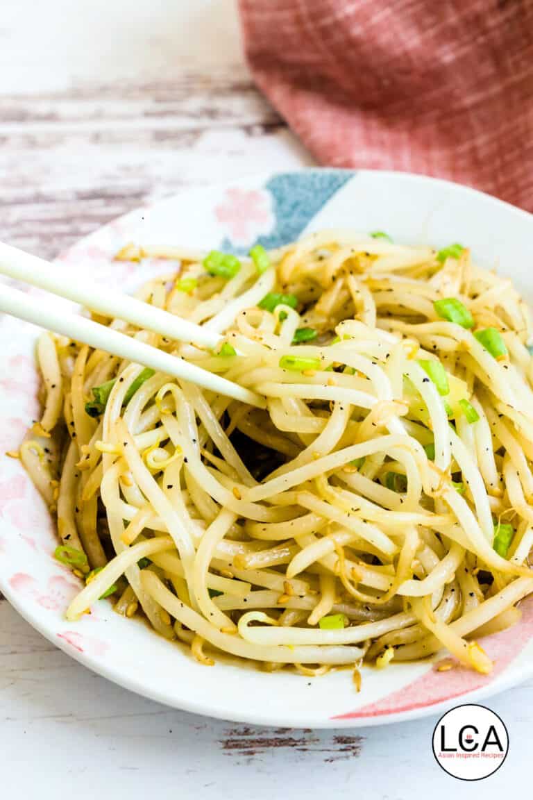 Japanese Bean Sprout Stir Fry | 5 Minutes