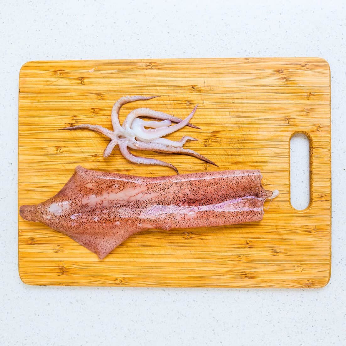 Japanese Boiled Squid | 5 Minutes
