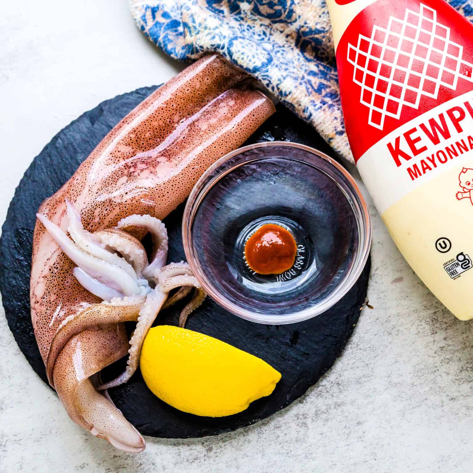 Japanese Boiled Squid | 5 Minutes