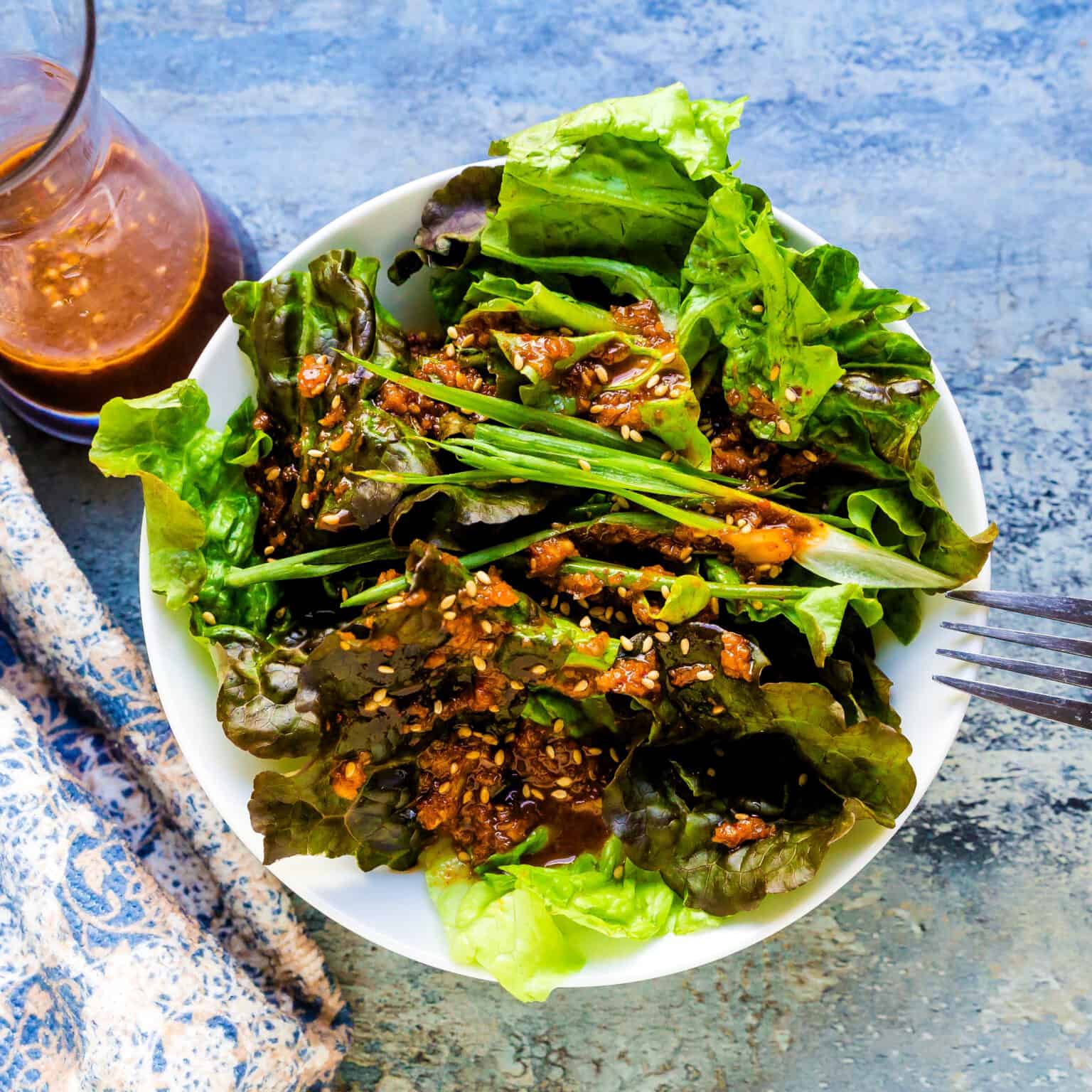 Korean BBQ Soy Salad Dressing | 1 Minute