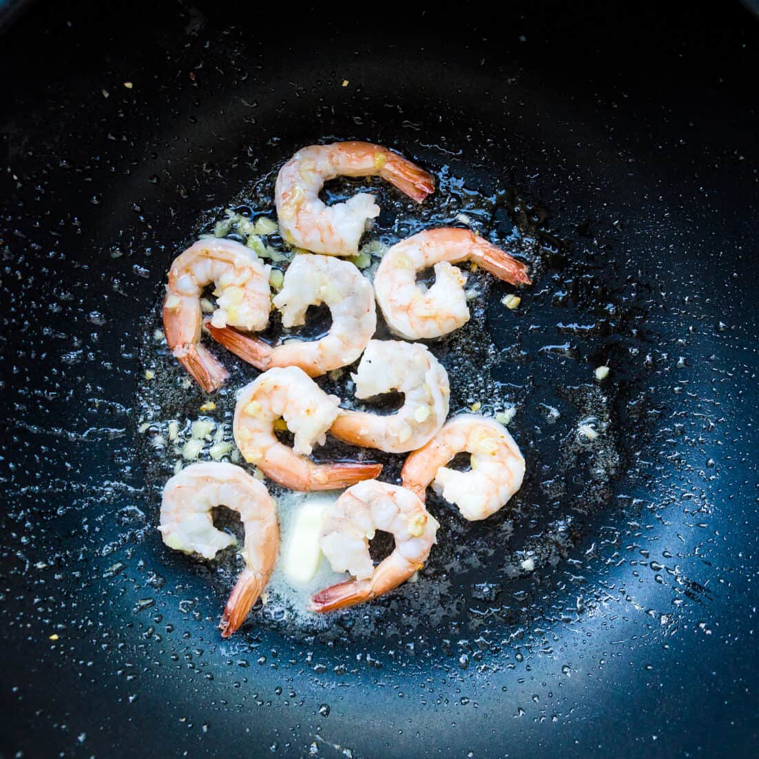Pan Seared Garlic Butter Shrimp | 5 Minutes