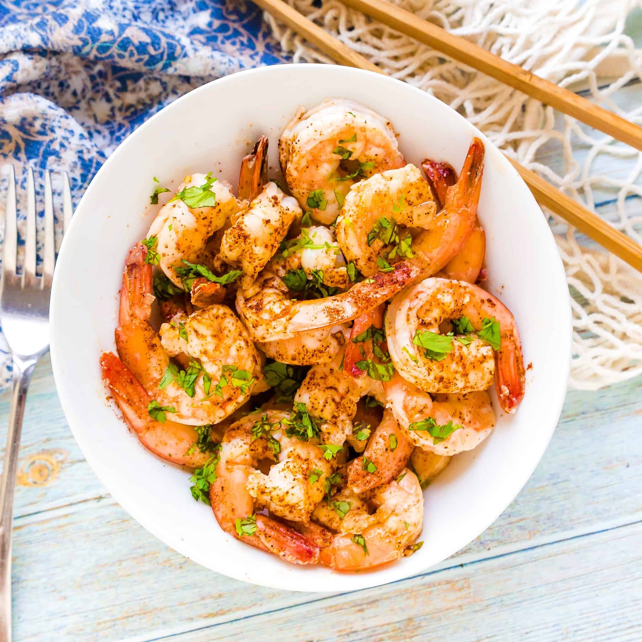 Pan Seared Garlic Butter Shrimp | 5 Minutes
