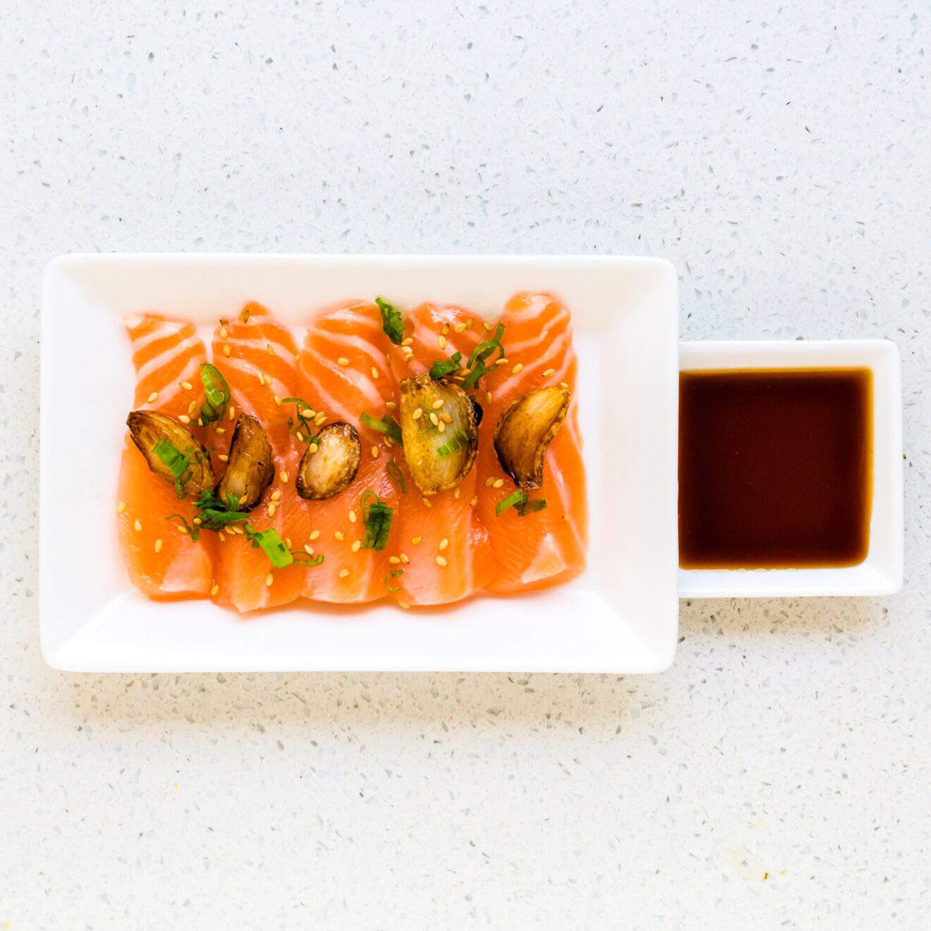 Garlic Ponzu Salmon | 5 Minutes