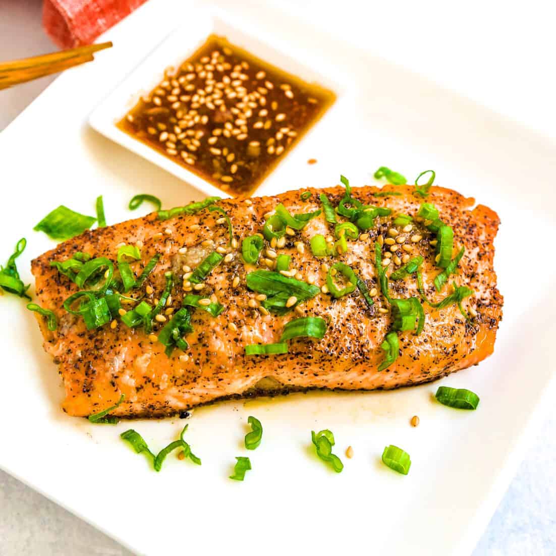 Hibachi Salmon | 10 Minutes