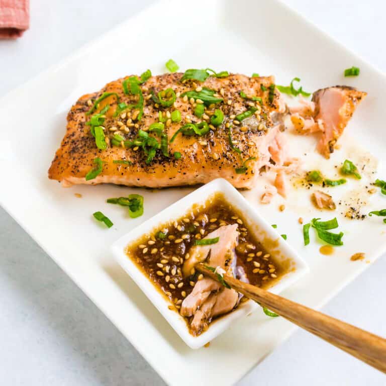 Hibachi Salmon | 10 Minutes