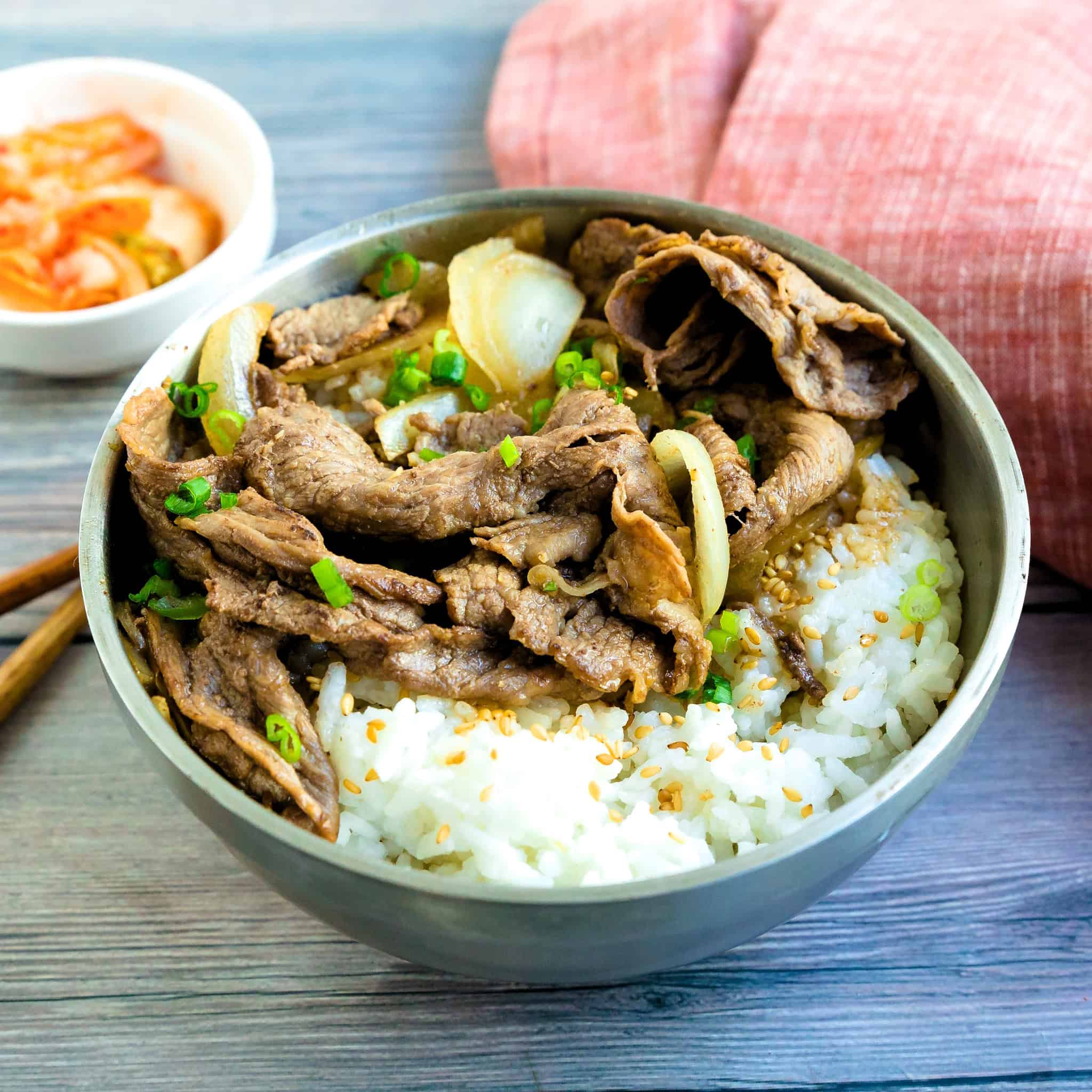 Beef Brisket Rice Bowl | 10 Minutes