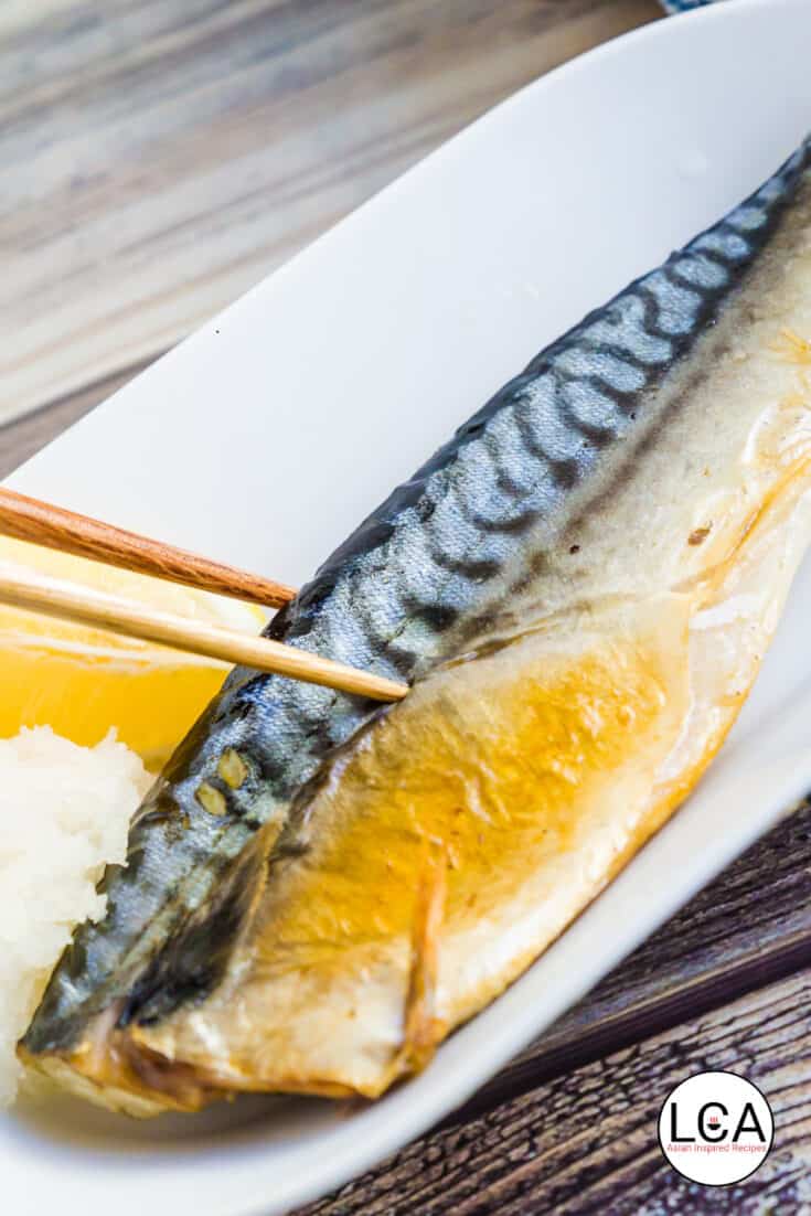 Japanese Baked Mackerel Saba | 10 Minutes