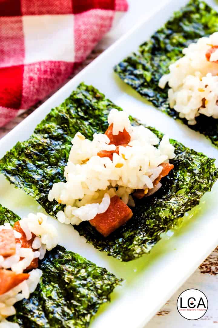 Spam Seaweed Wrap | 5 Minutes