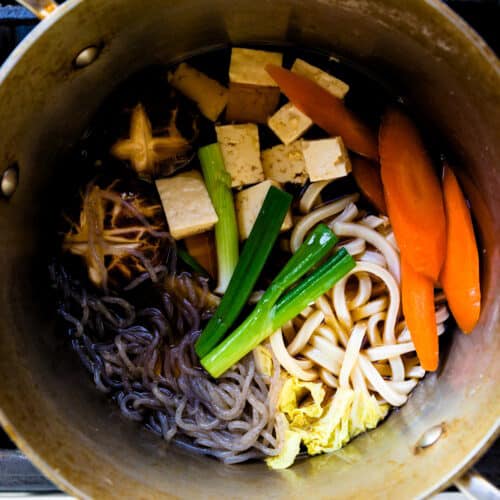 Vegetable Sukiyaki | 10 Minutes