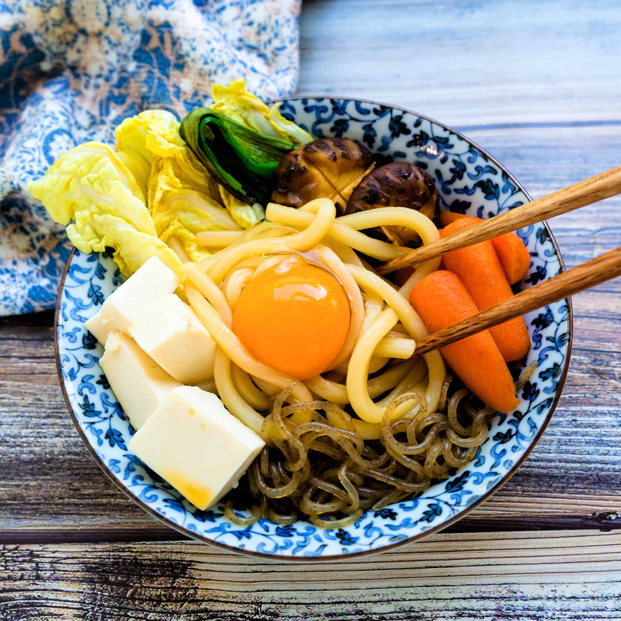Vegetable Sukiyaki | 10 Minutes