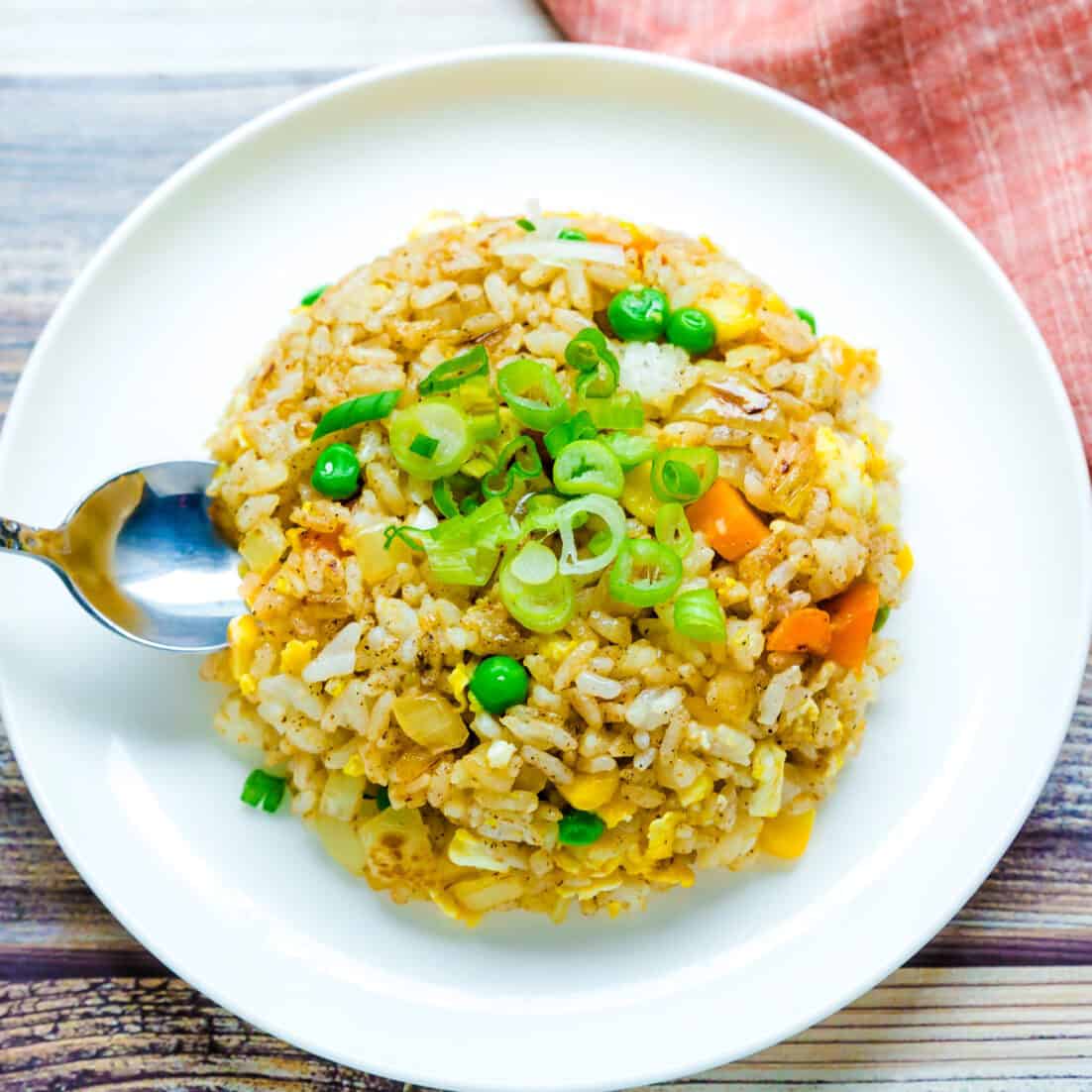 Japanese Garlic Fried Rice | 10 Minutes