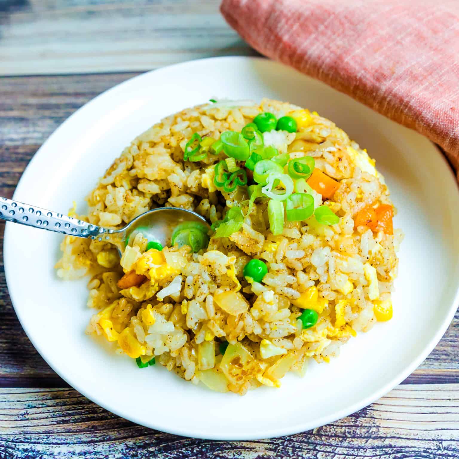 Japanese Garlic Fried Rice | 10 Minutes
