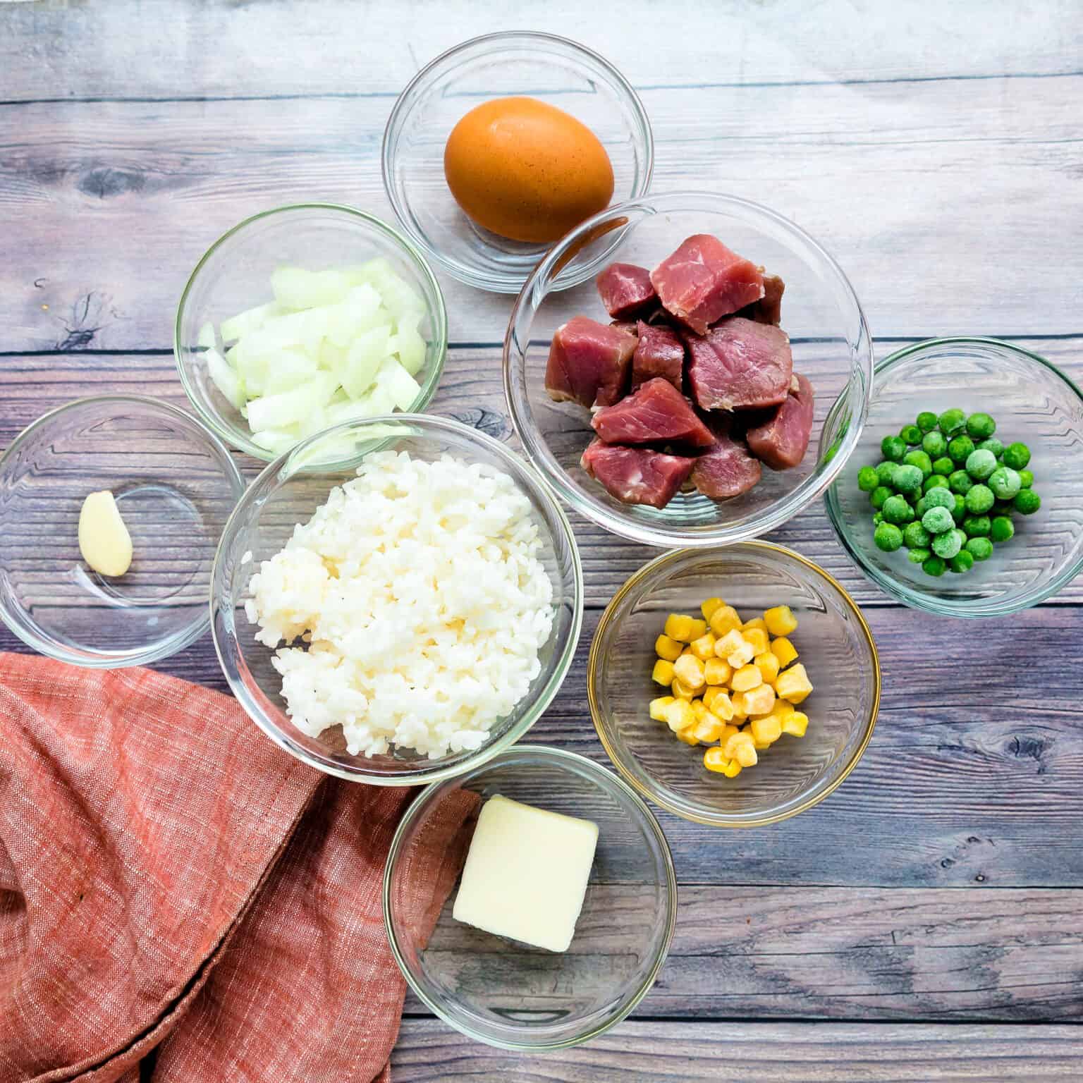 Japanese Hibachi Steak Fried Rice | 10 Minutes