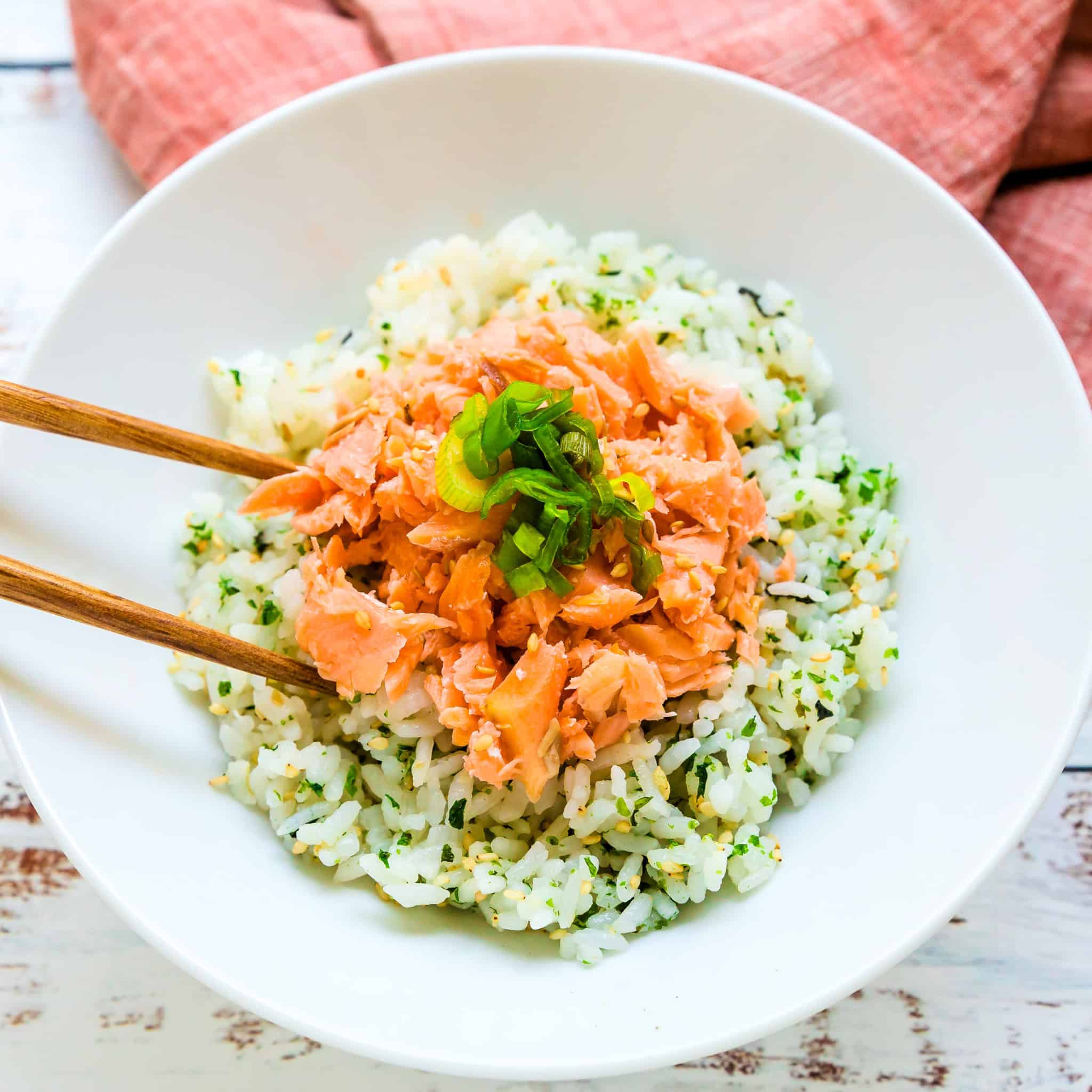 Japanese Salmon Rice Bowl | 13 Minutes