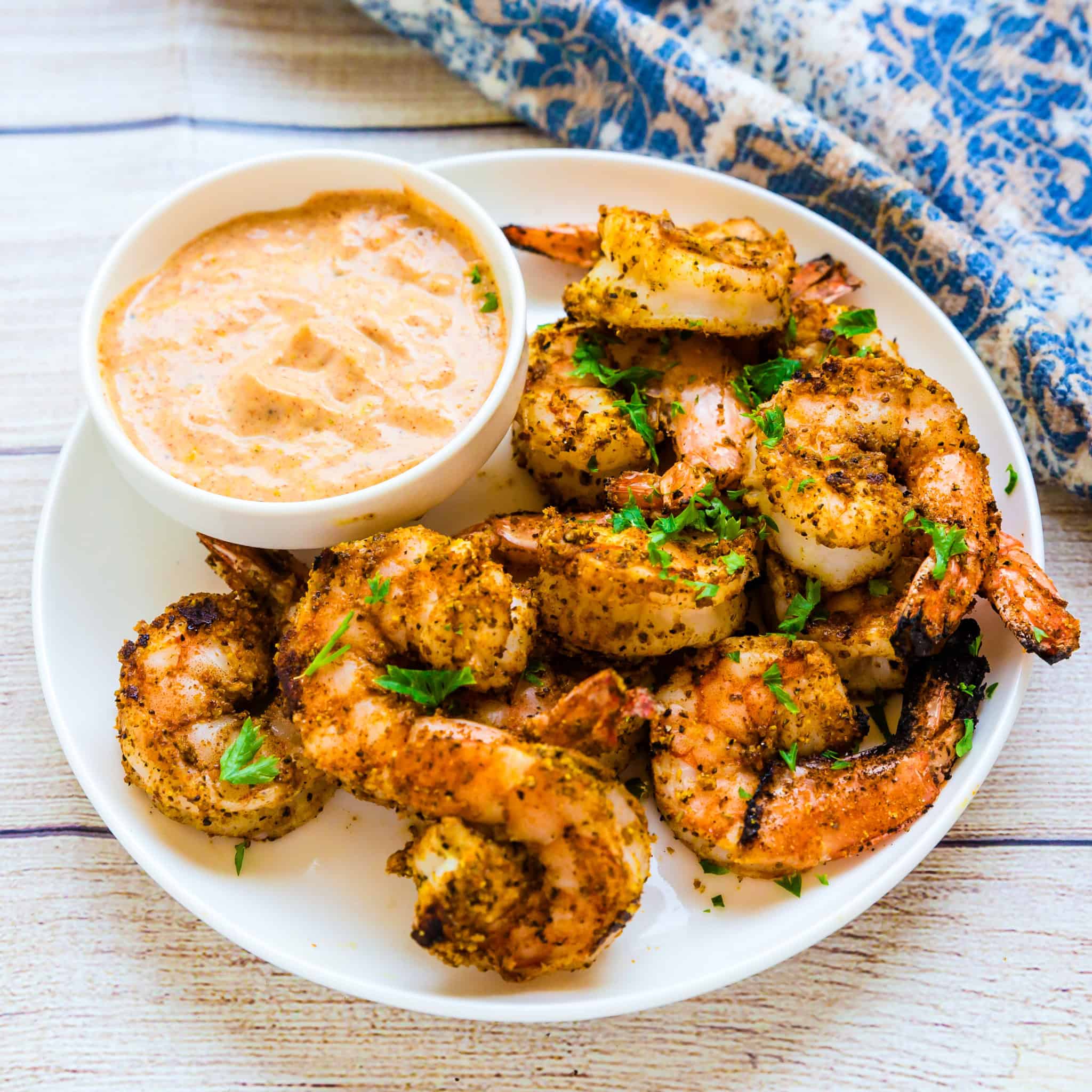 Grilled Shrimp with Seafood Aioli | 10 Minutes